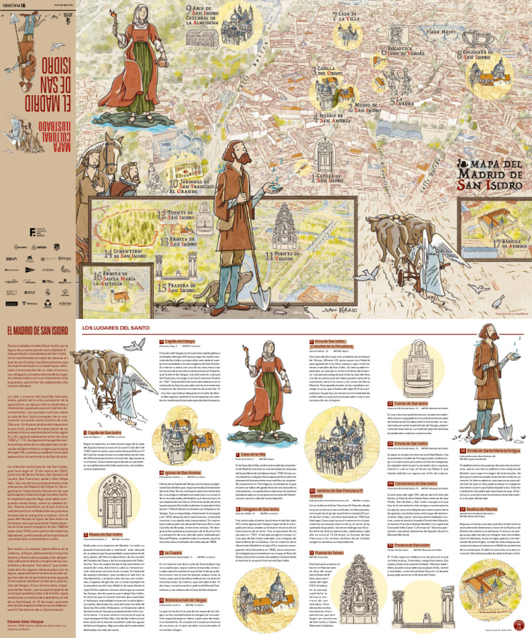 Mapa Cultural de San Isidro en Madrid | PDF | Madrid