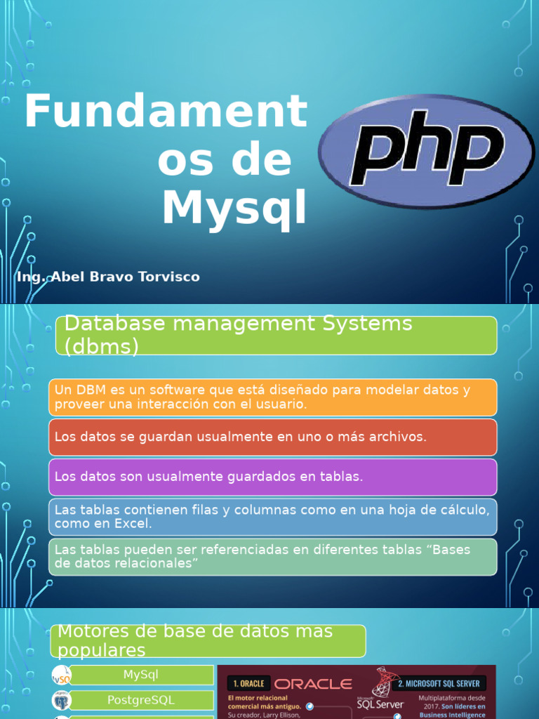 Sesion 05 - Fundamentos de Mysql | PDF
