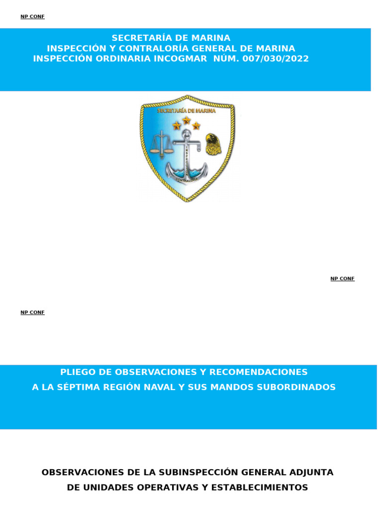 PORE's SGAUOE RN-7 | PDF | Marinas