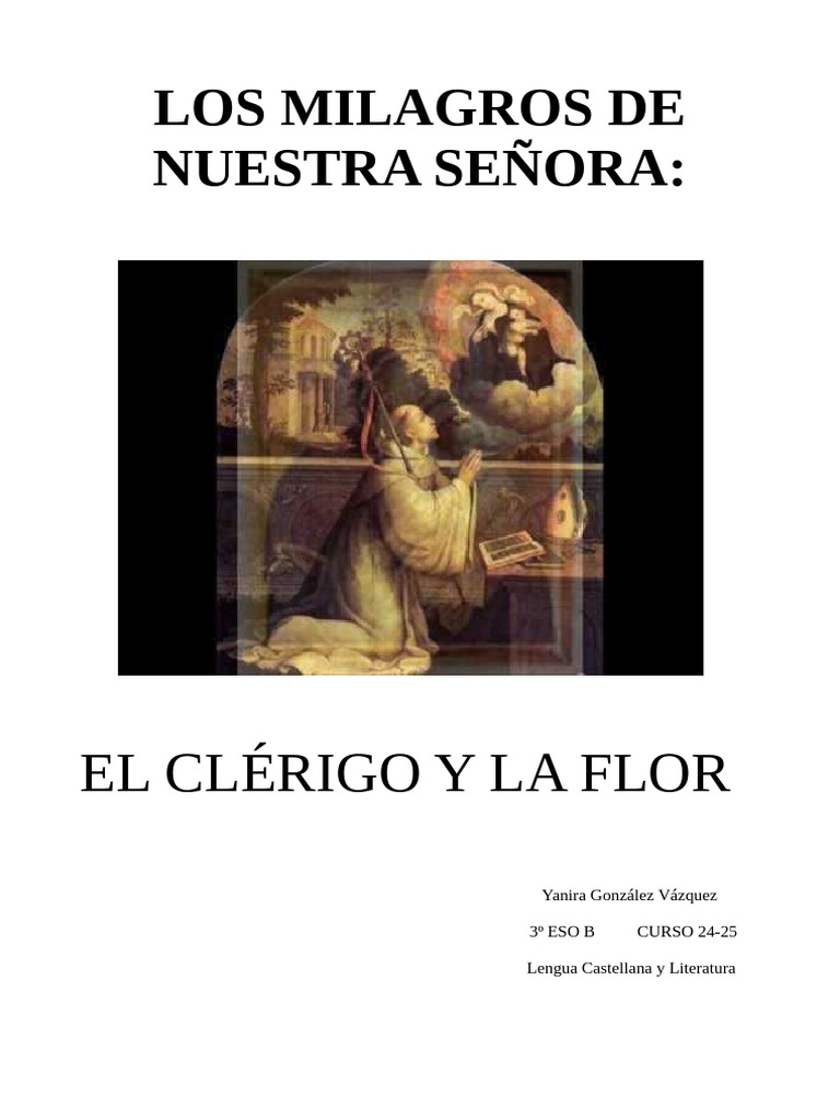 El Clérigo y La Flor | PDF