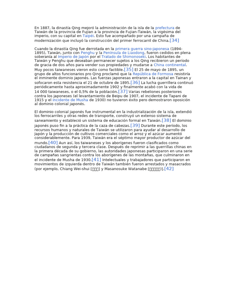 En 1887 | PDF | Taiwán