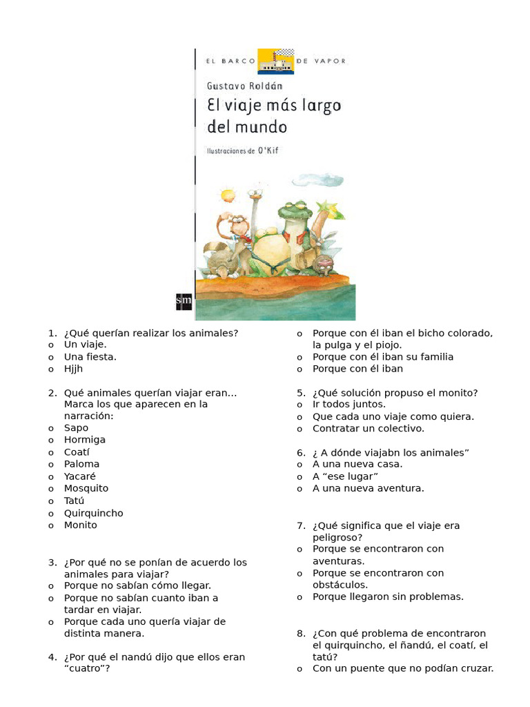 El Viaje Más Largo Del Mundo | PDF