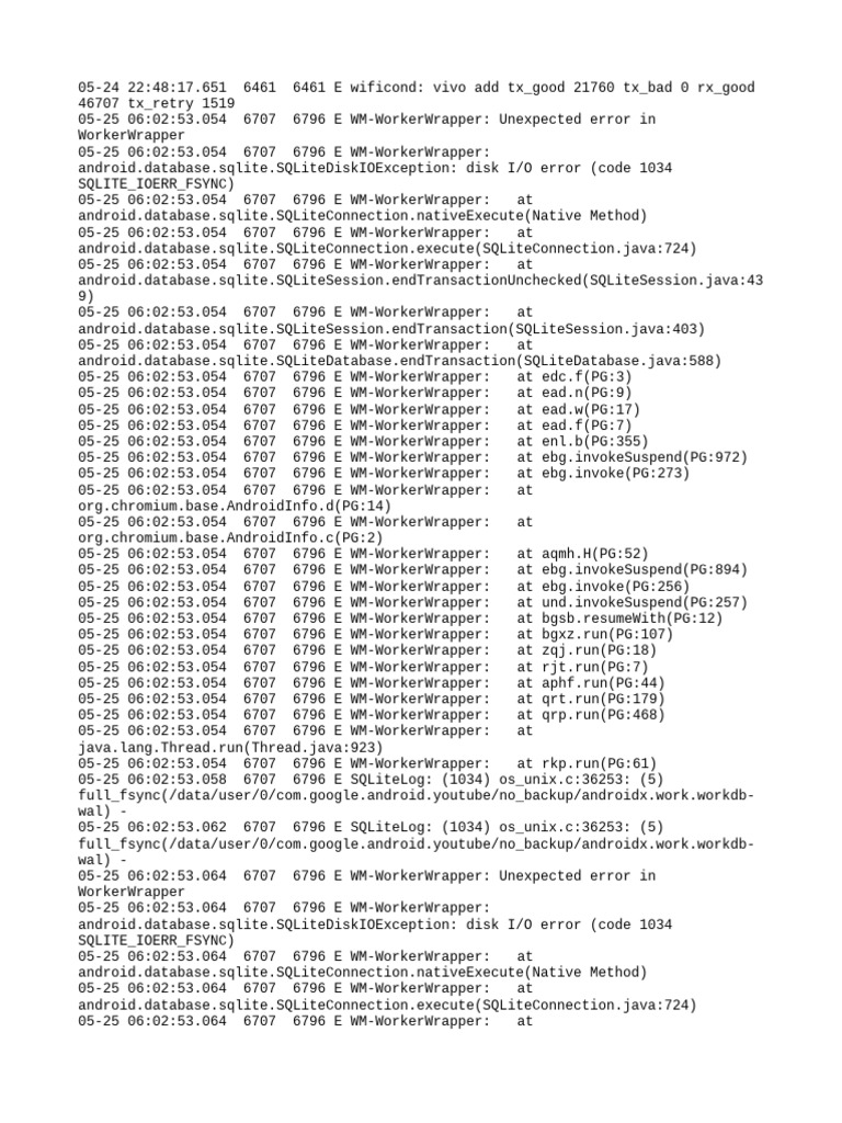 Log | PDF | Java (Programming Language) | Data Management