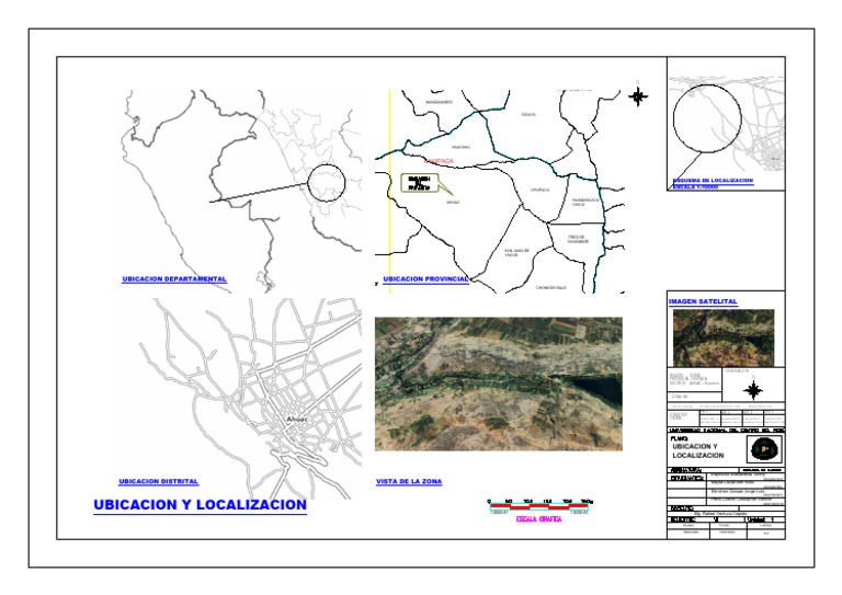 Plano Ubicacion F | PDF | Geodesia
