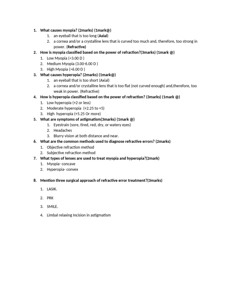 Refraction Questions | PDF