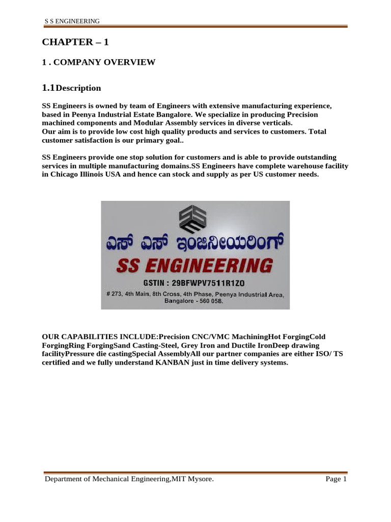 MOHAN GOWDA Internship Report Final | PDF | Numerical Control | Machining