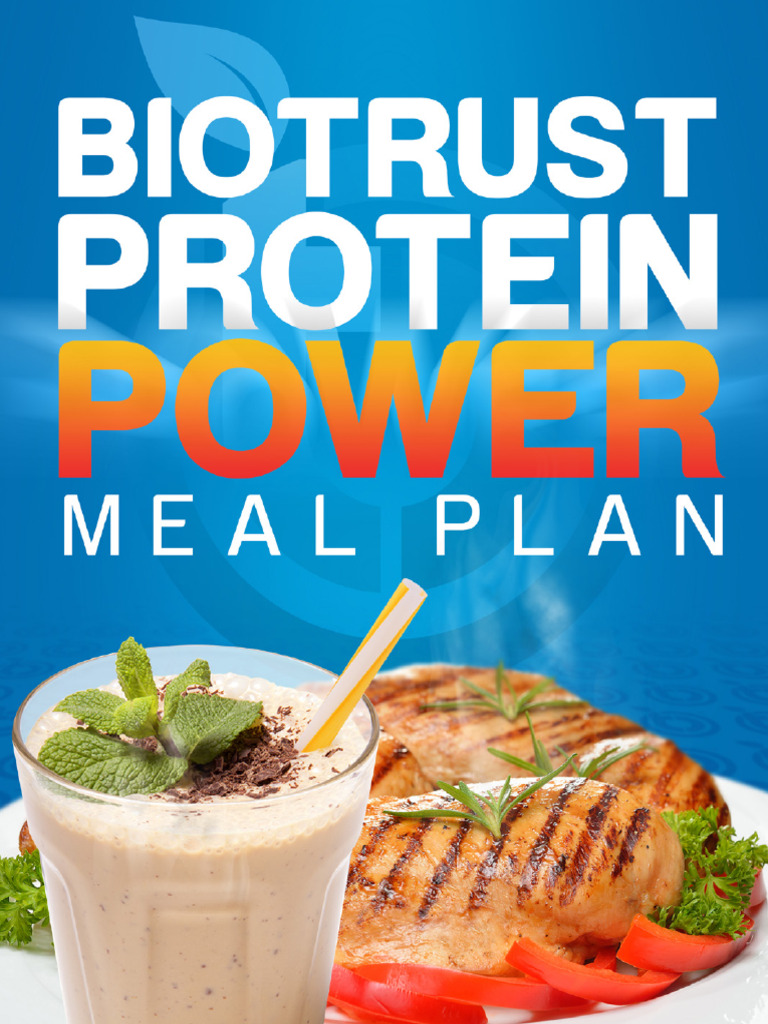 BioTrust Protein Power Meal Plan 0616FBTF | PDF | Dieting | Weight Loss