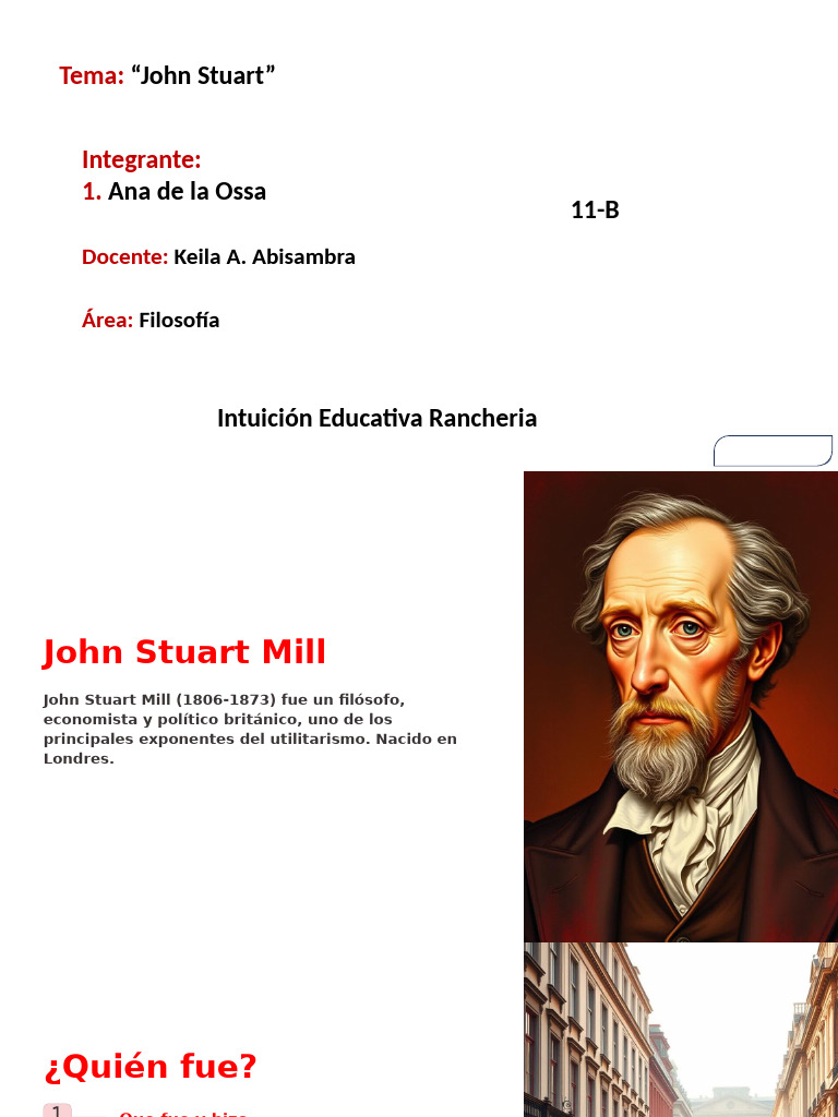 John Stuart Mill 11 B.. | PDF | John Stuart Mill | Utilitarismo