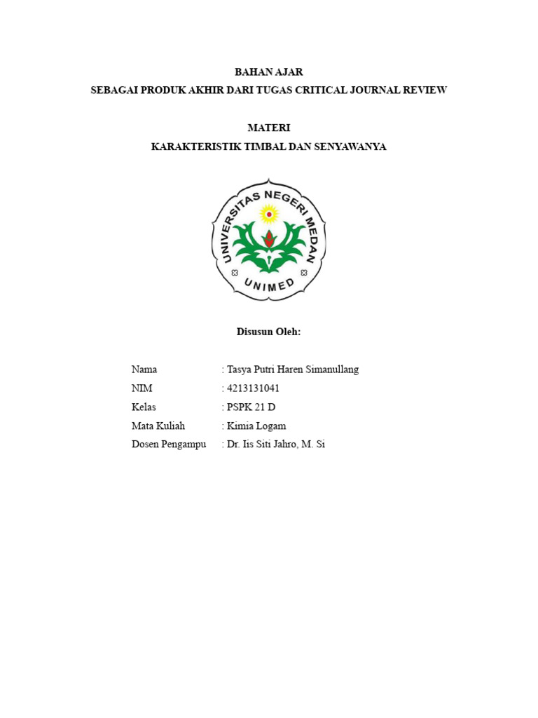 Tasya Putri Haren Simanullang_CJR _PSPK2021D | PDF