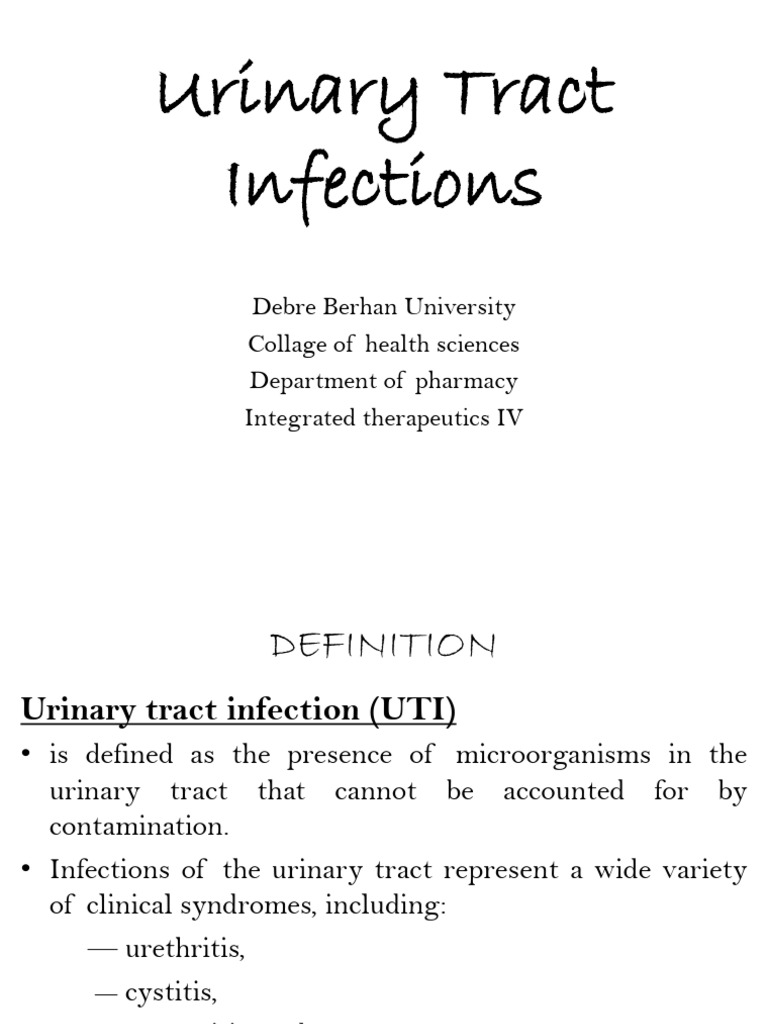 5 Urinary Tract Infections | PDF | Urinary Tract Infection | Antibiotics