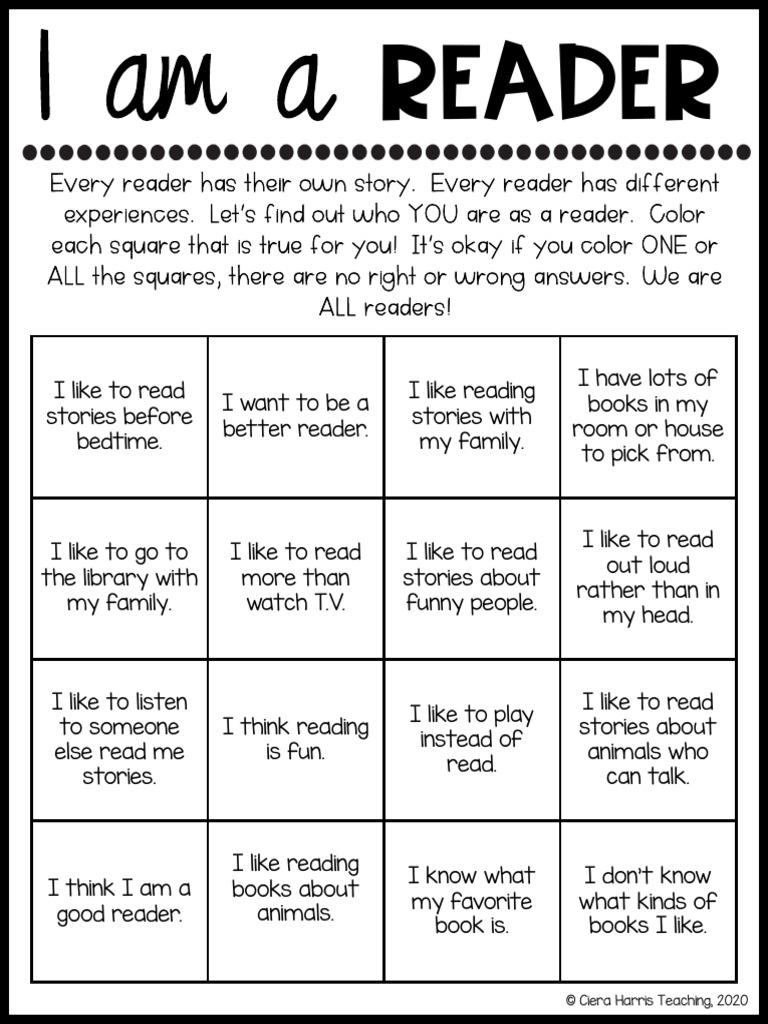 Getting To Know Your Readers Freebie | PDF