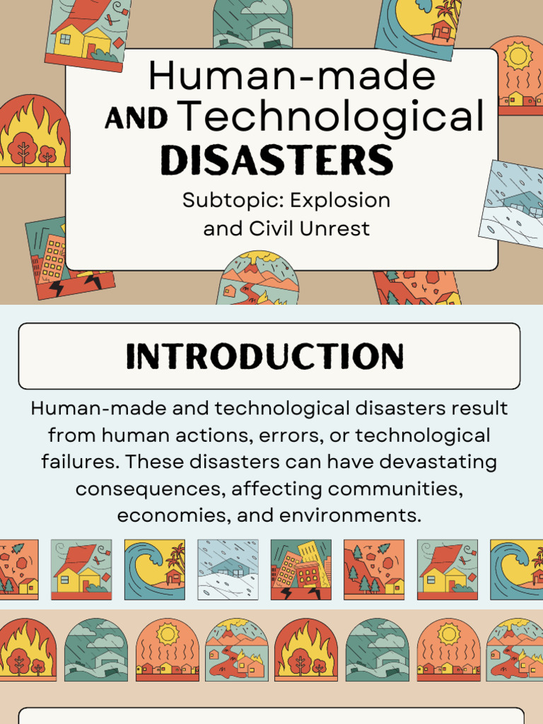Natural Hazards and Disasters Earth Science Presentation in Colorful ...