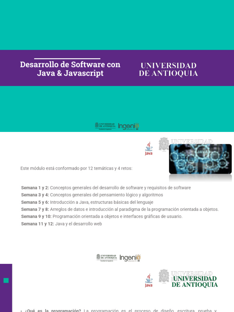 01 Intro | PDF | Programación de computadoras | Algoritmos