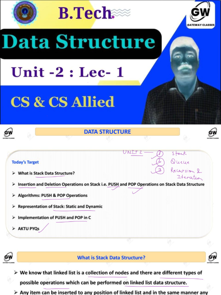 Dsa Unit 2 Lec1-Invert | PDF