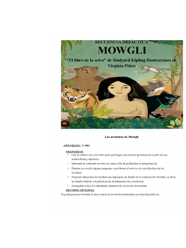 Mowgli secuencia (1) | PDF