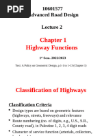 Understanding Road Hierarchy Types | PDF | Traffic | Road