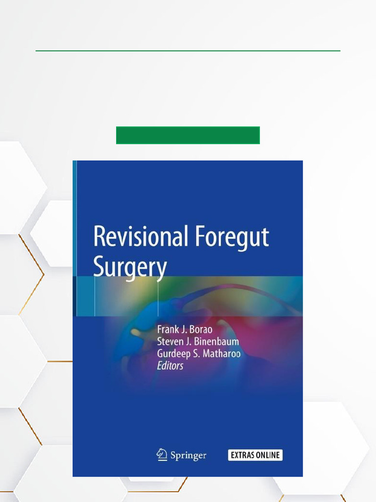 Revisional Foregut Surgery Latest Edition Download | PDF | Bariatric ...