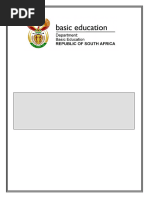 Sesotho Grade 11 p2 June | PDF | Languages Of Africa | Southern Africa