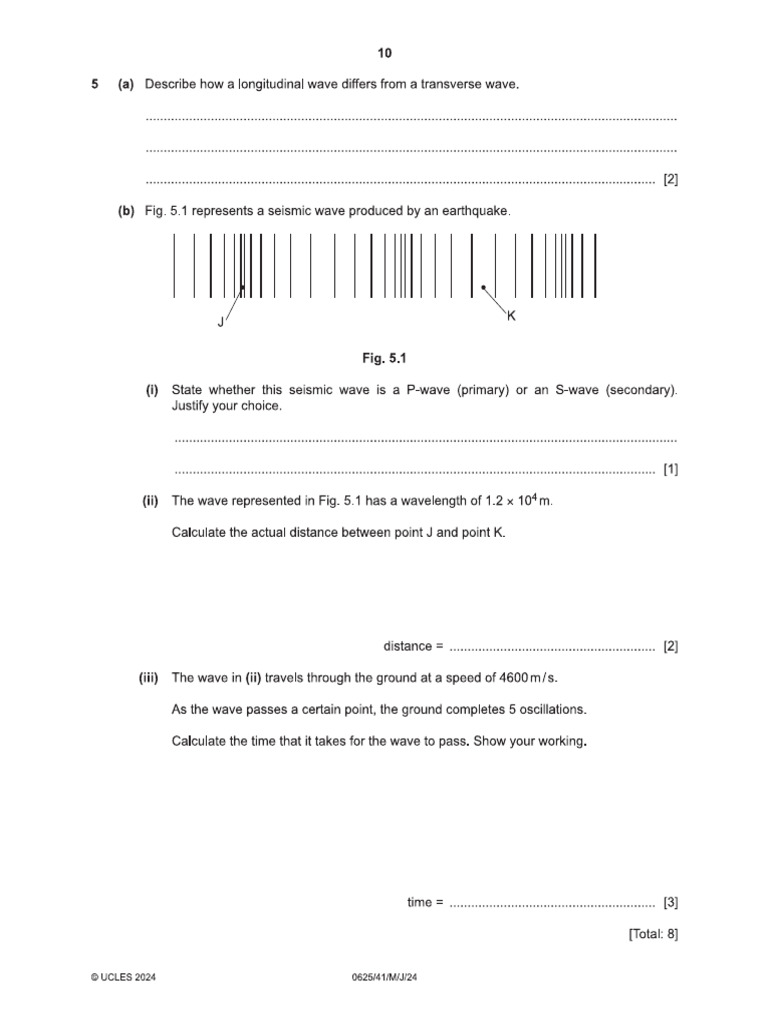 Waves Properties Worksheet 1 | PDF