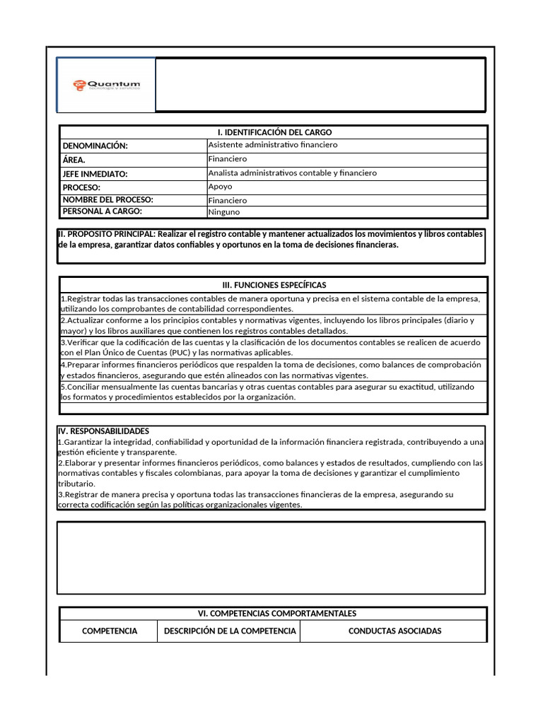 Asistente Administrativo Financiero | PDF | Contabilidad | Estado ...