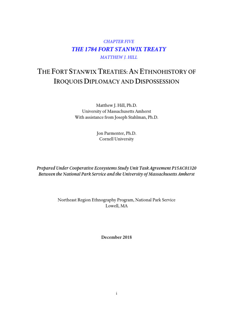 Hill Matthew THE - FORT - STANWIX - TREATIES - AN - ETHNOHISTOR ...
