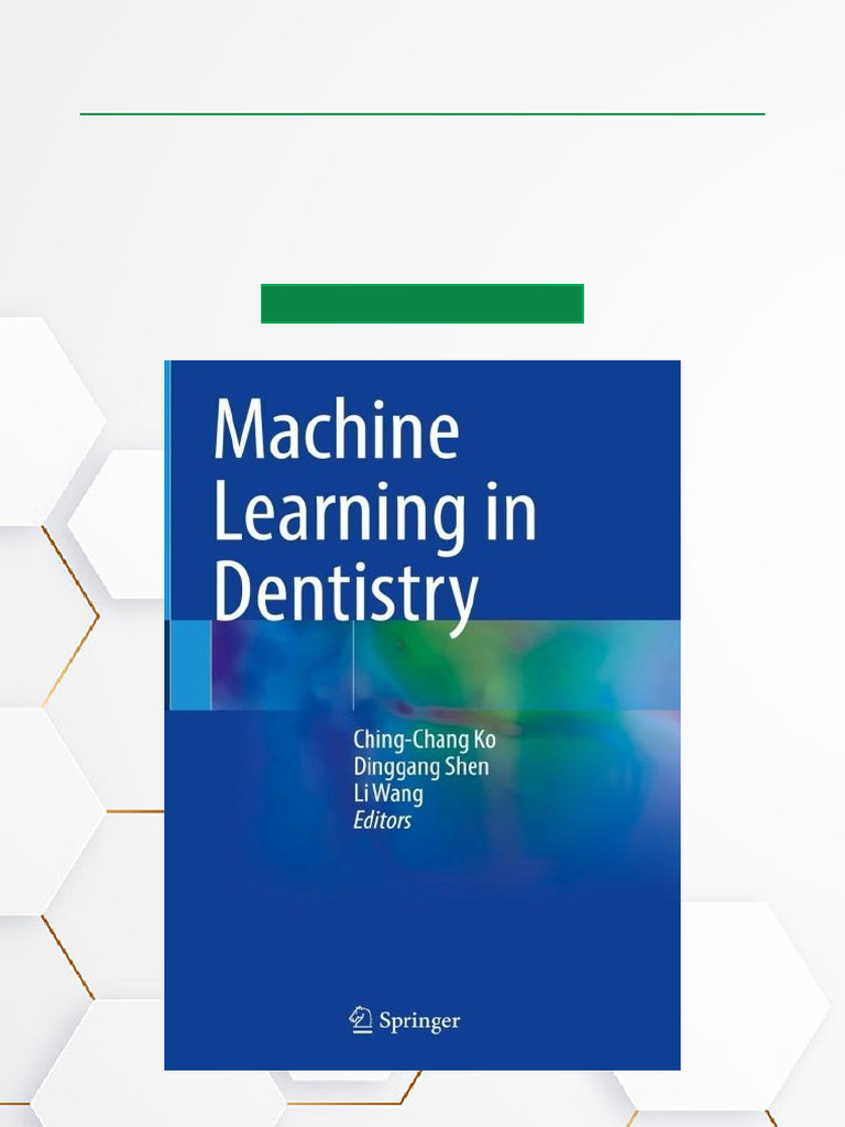 Machine Learning in Dentistry Optimized DOCX Download | PDF | Image ...