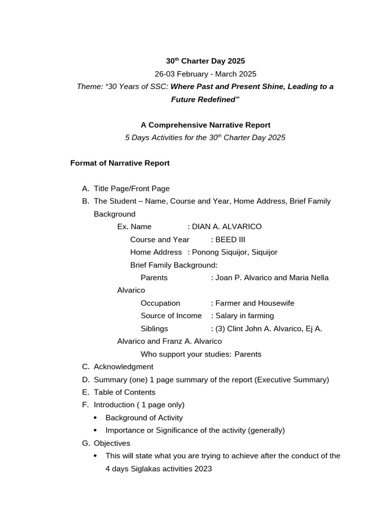 Narrative Report in Teaching P.E | PDF