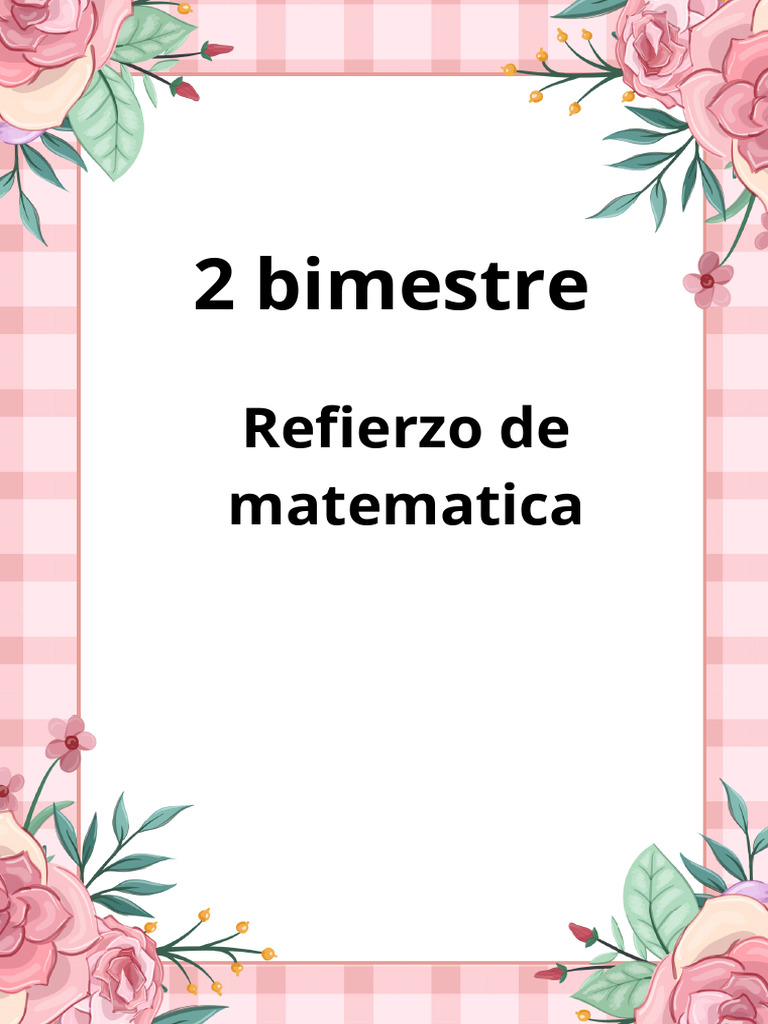 Copia de Pink Illustrative Math Page Border | PDF