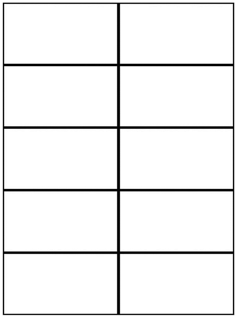 Flashcard Template Blank | PDF