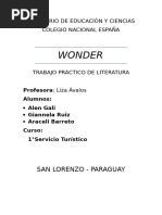 Wonder: La lección de August PDF | PDF