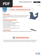 Atividade Poema A Foca | PDF