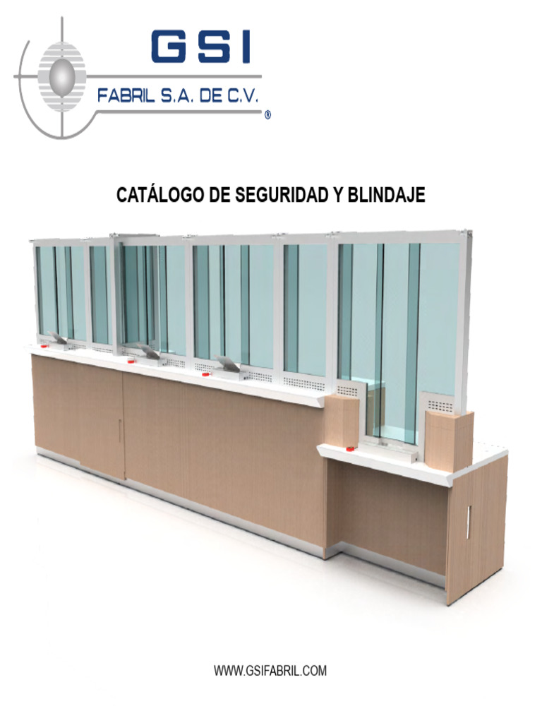 CATALOGO GSIFABRIL SEGURIDAD Y BLINDAJE - Dig | PDF | Acero