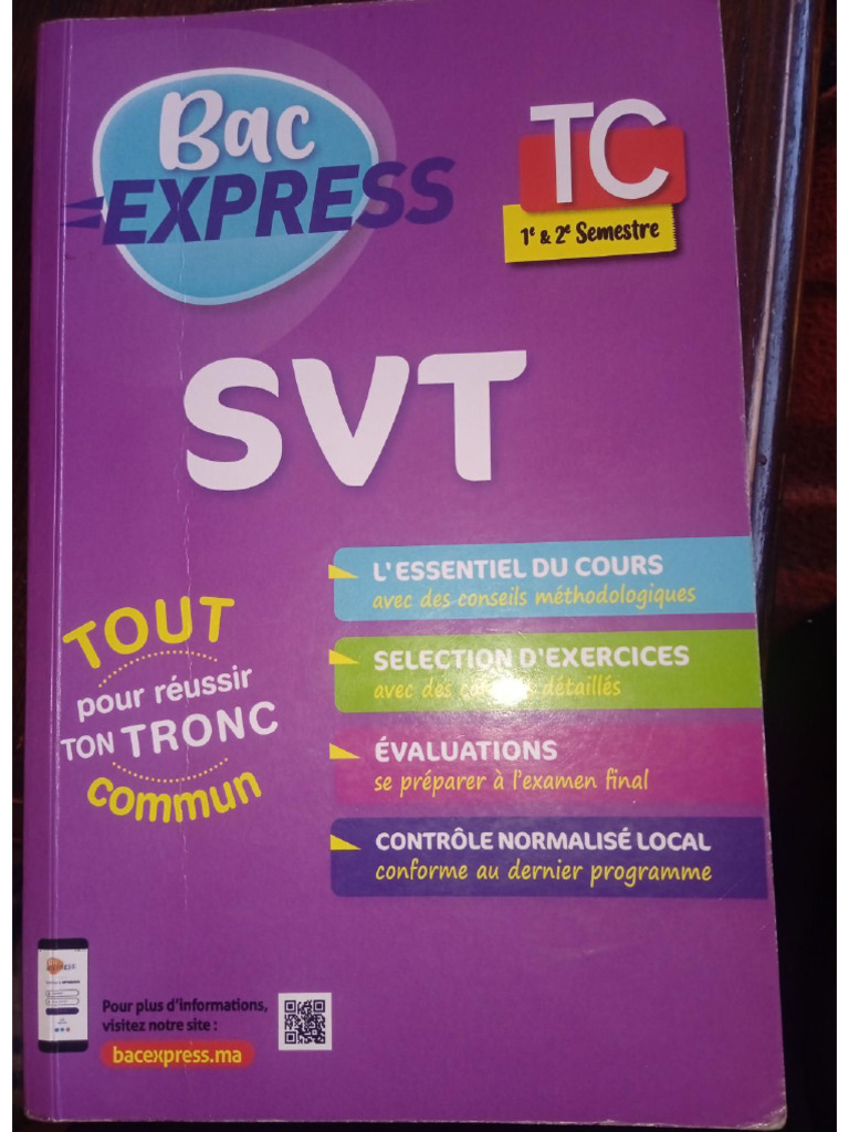 Bac Express Tronc Commun SVT | PDF