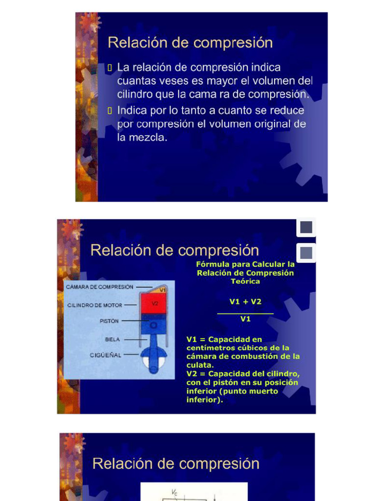 Relacion de Compresion | PDF