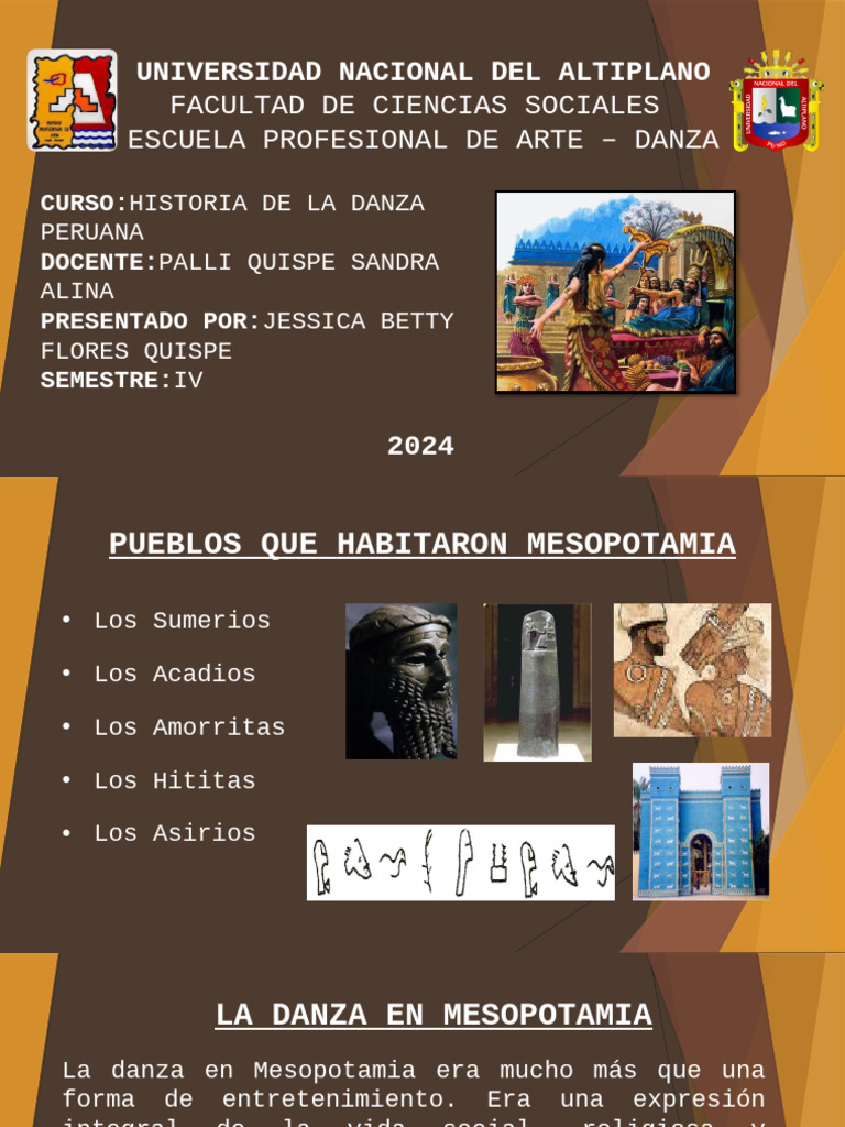 Mesopotamia (Jessica Flores) | PDF | Bailes | Mesopotamia