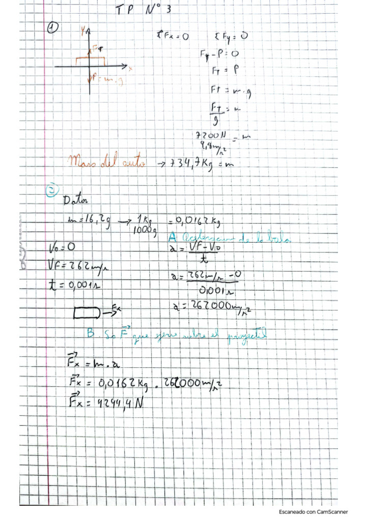 TP 3 de Física Vale Alvaro | PDF