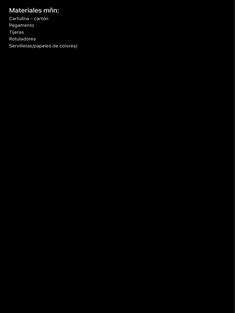 Materiales MÑN | PDF