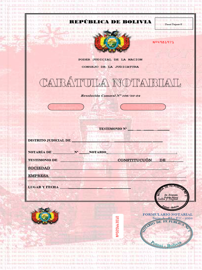 994 Caratula-Notarial | PDF
