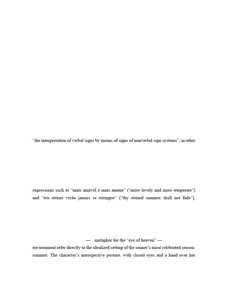 Task 4 VERBAL TRANSLATION AND INTERSEMIOTIC TRANSLATION A COMPARATIVE ...