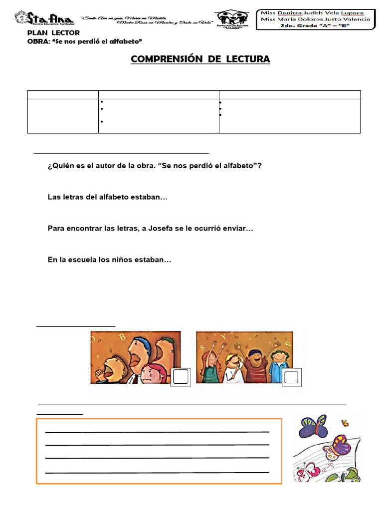 Plan Lector 2 | PDF