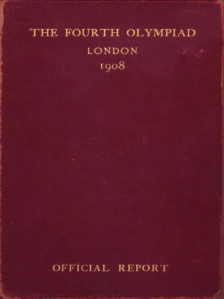 1908 London | PDF | Olympic Games | Sports