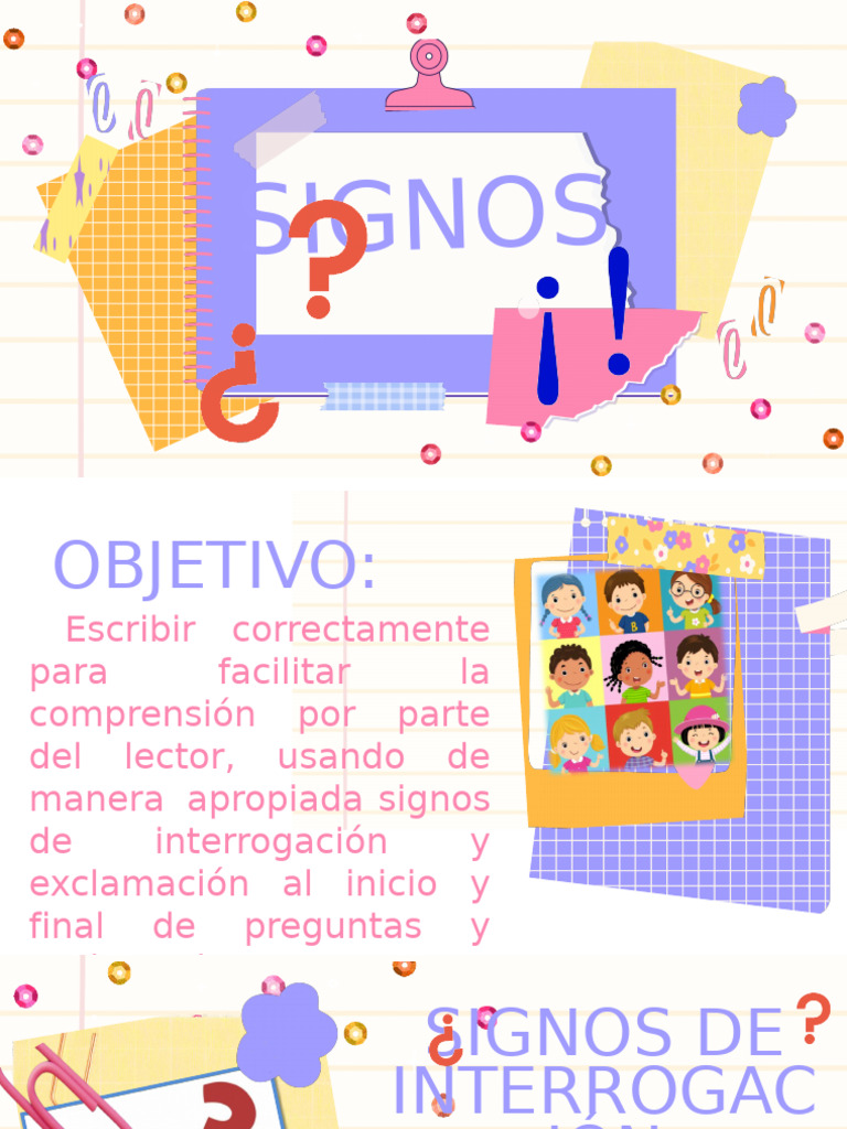 Uso de Signos de Interrogación y Exclamación | PDF | Mecánica del lenguaje