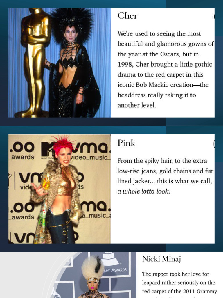 Awkard Celebrities Outfits | PDF
