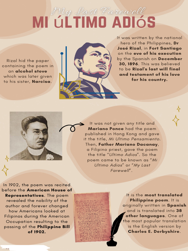 Mi Último Adiós: Rizal's Last Poem | PDF