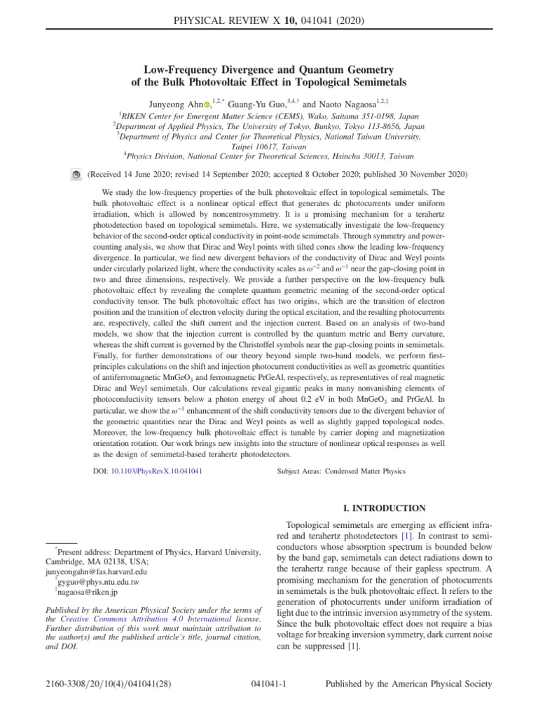 PhysRevX.10.041041-quantum-geometry-BPVE | PDF | Geometry | Tensor