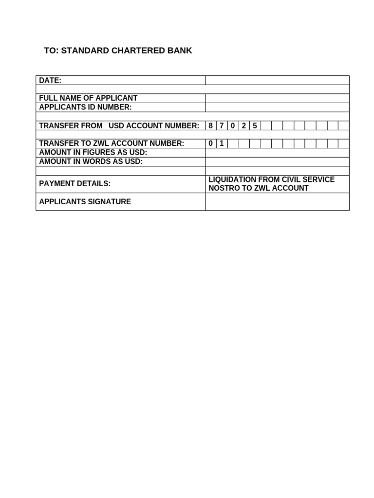Liquidation Form | PDF