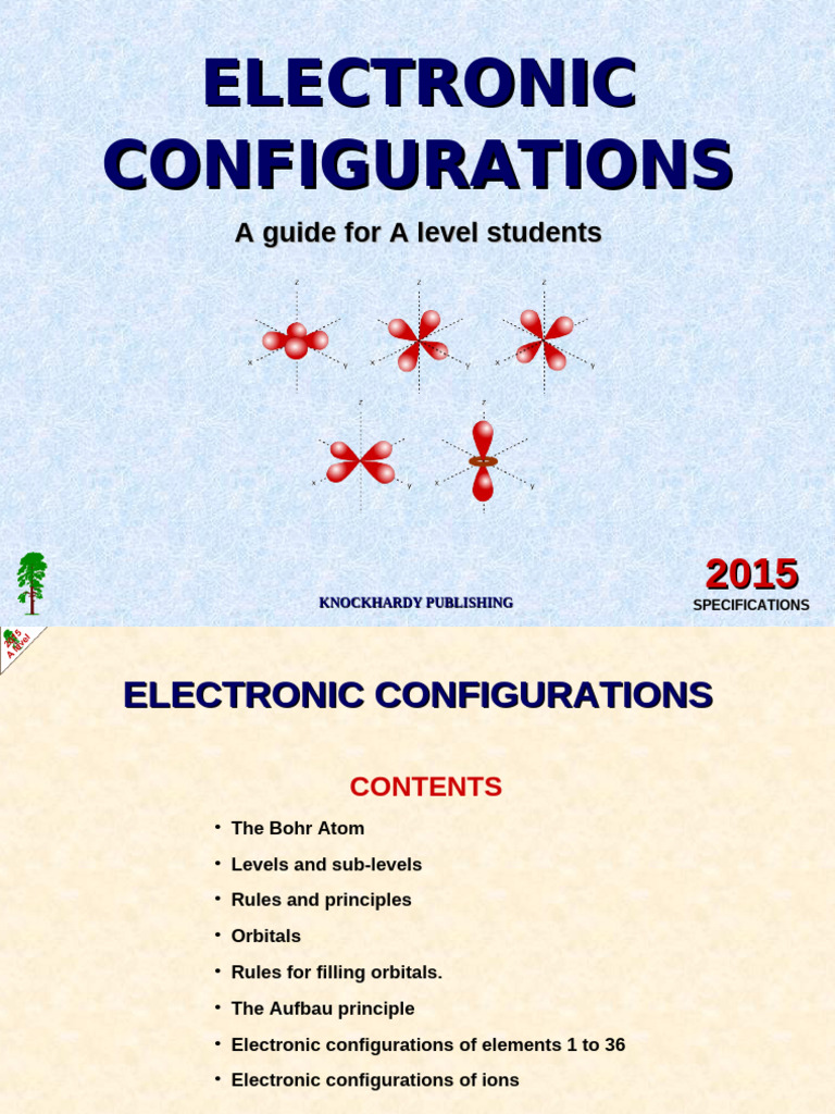 Electons Energy Levels & Atomic Orbitals | PDF | Electron Configuration ...