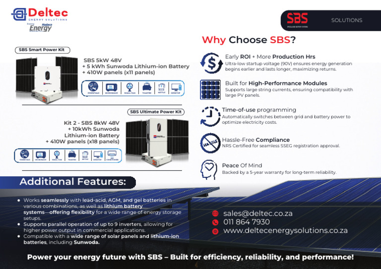 David SBS One Page Landscape Deltec CTA 1 | PDF | Lithium Ion Battery ...