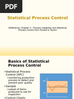 SPC Calculations | PDF | Standard Deviation | Statistical Theory