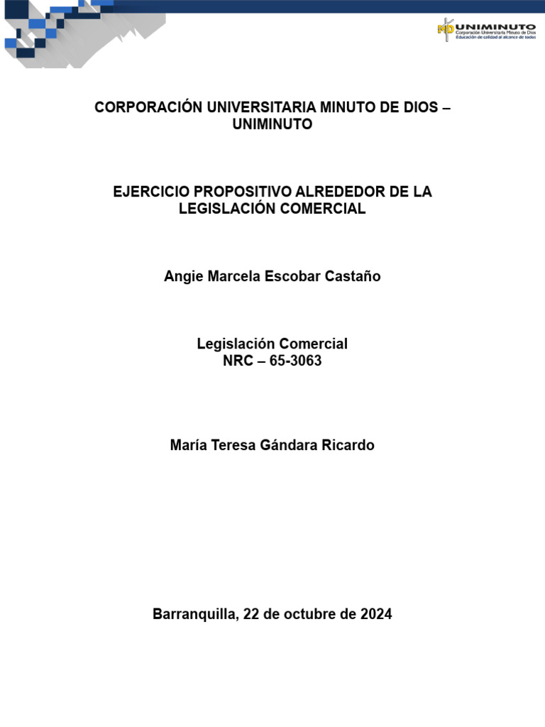 Act. Experiencial.u2 | PDF | Comercio | Business